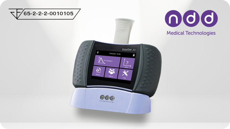 NDD EASY ONE AIR เครื่อง Spirometer พกพา