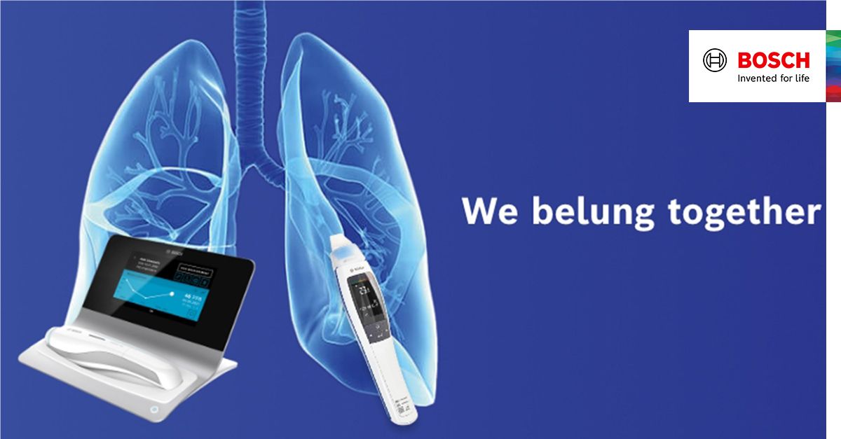 Bosch Vivatmo Pro เครื่อง FeNO